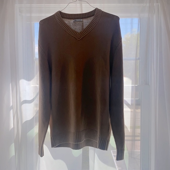 Zara | Sweaters | Zara Greenmatcha Sweater | Poshmark